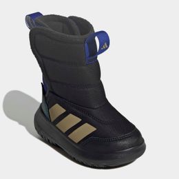 Sneaker adidas Sportswear "WINTERPLAY E FÜR KINDER", Gr. 21, grün (core schwarz, khaki, preloved teal), Textil, Schuhe