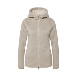 Tchibo - Kapuzen-Strickfleece-Jacke - Damen - Gr. XL - creme