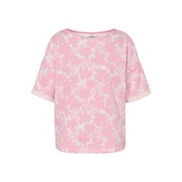 Tchibo - Bedrucktes Sweatshirt - Damen - Gr. L - creme/geblümt