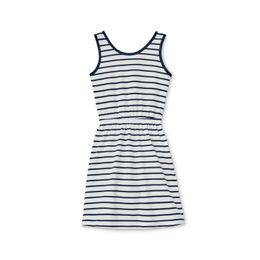 Tchibo - Jersey-Tr&auml;gerkleid - M&auml;dchen - Gr. 158/164 - dunkelblau/gestreift