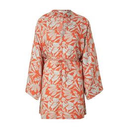 Replay Kleid Damen Größe 34/36 dunkelorange / weiß Winterkleid