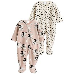 next Babystrampler Jungen Größe 68 beige / braun / weiß