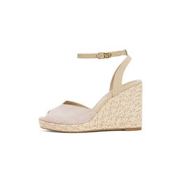 Tommy Hilfiger Sandale Damen Gr&ouml;&szlig;e 42 ecru
