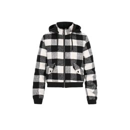 - Contraer - &Uuml;bergangsjacke Damen Gr&ouml;&szlig;e L grau / schwarz / offwhite