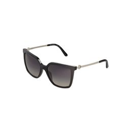 Tory Burch Sonnenbrille Herren Gr&ouml;&szlig;e 55 schwarz / silber