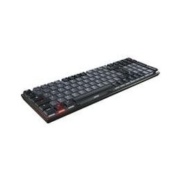 KW 550 MX LP, Tastatur schwarz/grau, DE-Layout, Cherry MX Low Profile 2.0 Ivory