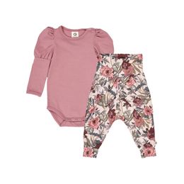 M&uuml;sli W&auml;sche-Set M&auml;dchen Gr&ouml;&szlig;e 68 rauchblau / oliv / rosa