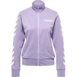 Hummel Athletic Zip-Up Hoodie 'Legacy Poly' female Purple size S