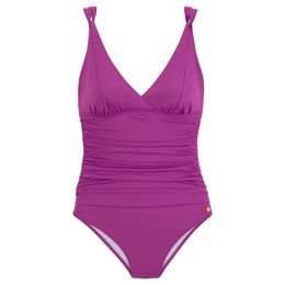 Lascana Badeanzug Damen Gr&ouml;&szlig;e XXL beere
