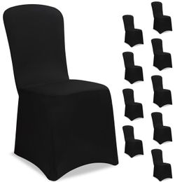 Detex Stuhlhusse 10er-Set Schwarz