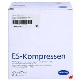 EurimPharm Arzneimittel Es-Kompressen Steril 7.5x7.5 cm 8Fach 50 ST