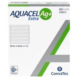 1001 Artikel Medical Aquacel Ag+ Extra 5x5 cm Kompressen 10 ST