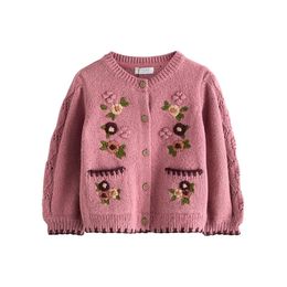 next Knit Cardigan girl Pink size 6-9 mths