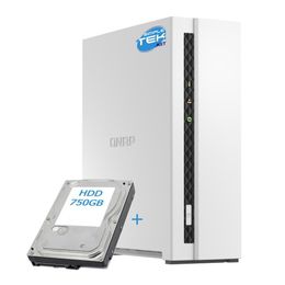 QNAP TS-133 - 750GB - 2 GB RAM ARM 4-core Cortex-A55
