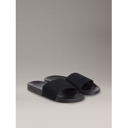 Calvin Klein Jeans Pantolette Herren Größe 40 schwarz