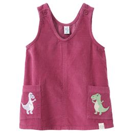 Topomini Baby Cordkleid mit Dino-Stickerei