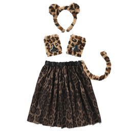 Topolino Kostüm-Set Leopard 3-teilig