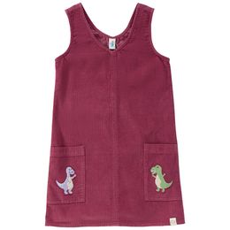 Topolino Mädchen Cordkleid mit Dino-Stickerei