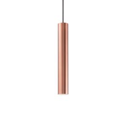Ideal Lux Hängeleuchte Look, kupferfarben, Ø 6 cm, Metall