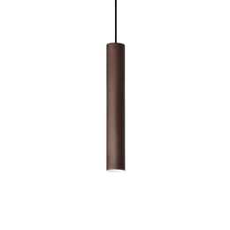 Ideal Lux Hängeleuchte Look, dunkelbraun, Ø 6 cm, Metall