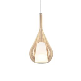 Ideal Lux Pendellampe Kalique 3, amberfarben, &Oslash; 18 cm