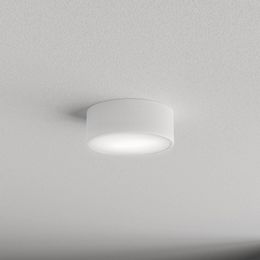 Deckenlampe Cleo 200, weiß, Sensor, IP54, Ø 20 cm, Metall