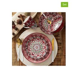 Garden Spirit 4er-Set: Tischsets in Creme - Ø 34 cm - 62% |