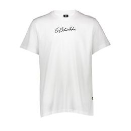 G-Star Raw G-Star Shirt in Wei&szlig; - 57% | Gr&ouml;&szlig;e L | Herren-plussize