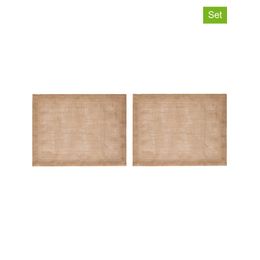 Mikasa 2er-Set: Jute-Tischsets in Beige - (L)45 x (B)35 cm - 12% |