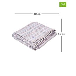 Fynch-Hatton 4er-Set: Servietten "Sandibe" in Bunt - (L)50 x (B)50 cm - 16% |
