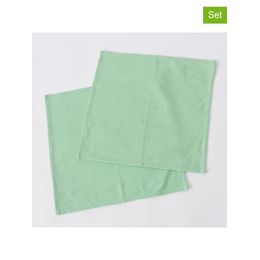 Boltze 2er-Set: Servietten "Lenea" in Grün - (L)40 x (B)40 cm - 35% |