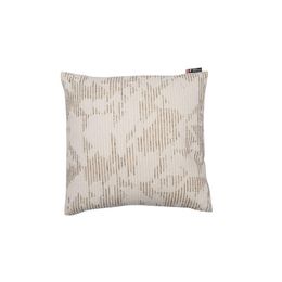 David Fussenegger Kissenhülle "Raster" in Beige - 42% | Größe 40x40 cm | Dekokissen