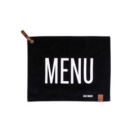 TINTEUNICHE Tischset ''Bigismore - Menu'' in Schwarz - (L)35 x (B)45 cm - 25% |