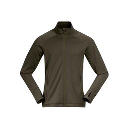 Bergans Funktionsjacke "Ulstein" in Khaki - 68% | Größe S | Herren-outdoorjacken