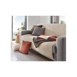 Tagesdecke Gr. 1, rot (rotbraun), B:50cm L:140cm, 100% Polyester, Tagesdecken