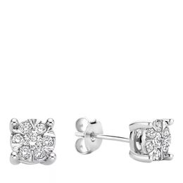 Isabel Bernard Ohrringe - De la Paix Hana&eacute; 14 karat ear studs diamond 0.28 - Gr. unisize - in Silber - f&uuml;r Damen