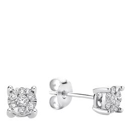 Isabel Bernard Ohrringe - De la Paix Hana&eacute; 14 karat ear studs diamond 0.16 - Gr. unisize - in Silber - f&uuml;r Damen