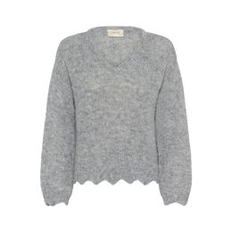Cream Sweater 'Niso' female Grey size XXL