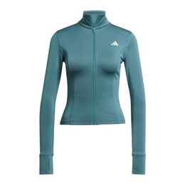 adidas Performance Athletic Zip-Up Hoodie 'OPT ESS' female Green size XS