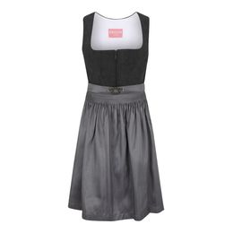Kr&uuml;ger Dirndl Kr&uuml;ger Madl Dirndl 'Evi' Damen Gr&ouml;&szlig;e 36 grau / anthrazit