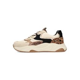 PS Poelman Sneaker 'IVA' Damen Gr&ouml;&szlig;e 36 beige / dunkelbeige / braun / schwarz