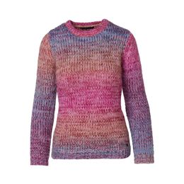 KOROSHI Pullover Damen Gr&ouml;&szlig;e XS dunkelblau / orange / pink