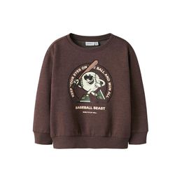 name it Sweatshirt 'NMMOLAF' boy Brown size 92