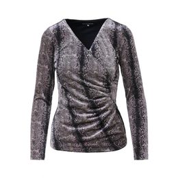 Koroshi Shirt female Grey size XXL