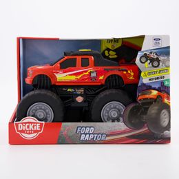 DICKIE TOYS Rotes Ford Raptor Spielfahrzeug 16x22cm