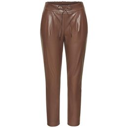Lascana Schlupfhose braun Gr. 46 für Damen. Figurumspielend