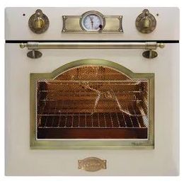 Kaiser EH 6355 ElfEm Einbau-Backofen &ndash; Retro Elektrobackofen, Autark, 60 cm, 67L, 8 Funktionen, Elfenbein