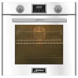Kaiser EH 6326 W Einbau Backofen 79L Selbstreinigung Drehspie&szlig; 10 Fkt. 60 cm
