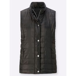 WITT Damen Weste aus recyceltem Polyester, graphit, Gr&ouml;&szlig;e 36