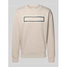 Tom Tailor Denim Regular Fit Sweatshirt aus Baumwoll-Mix